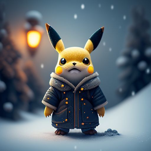 firm-wasp578: 3d Mew wearing winter jacket