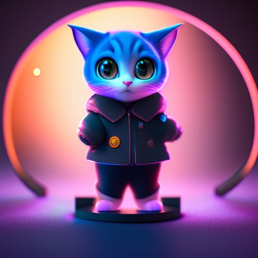 firm-wasp578: 3d Mew wearing winter jacket
