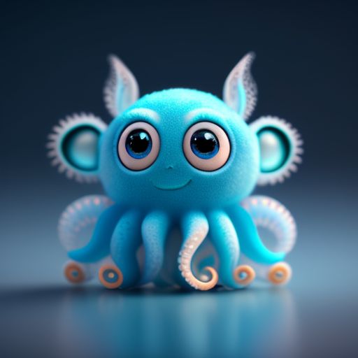 Baby Blue Ringed Octopus