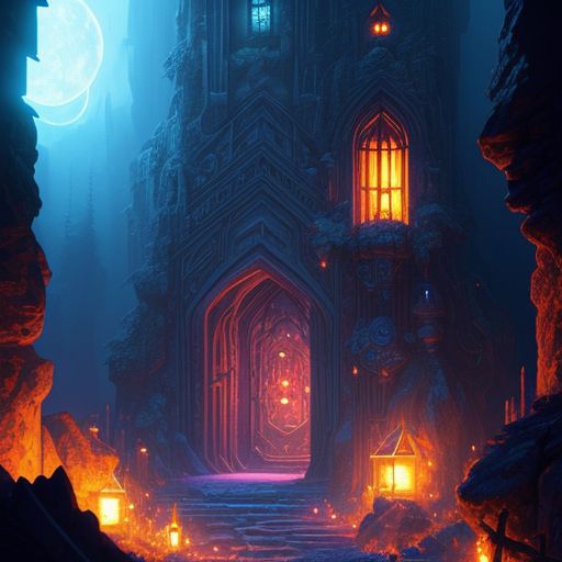 Fantasy Mine Entrance