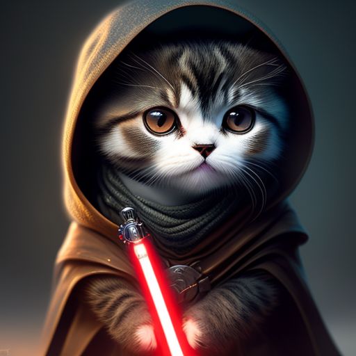 Cute Animals With Lightsabers