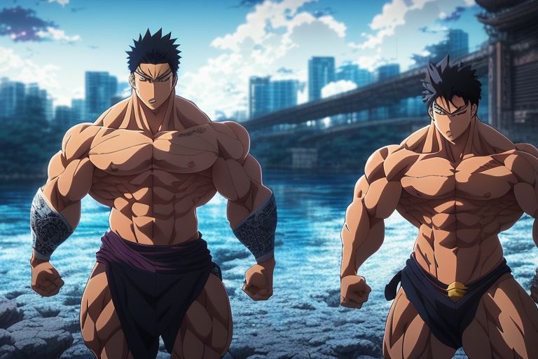 unique-lark66: Japanese hunk men with muscle big body no cloths full ...