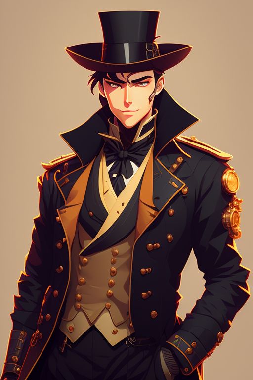 Steampunk Gentleman Art