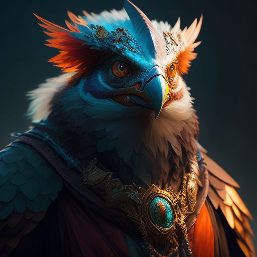 Bird With Down Syndrome
