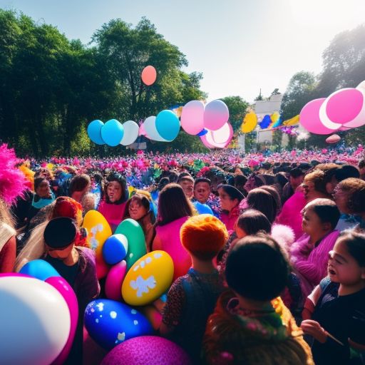 weekly-llama340: a vibrant easter party with people of all ages