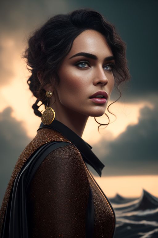 ready-salmon441: natural photorealistic beautiful black woman, dark ...