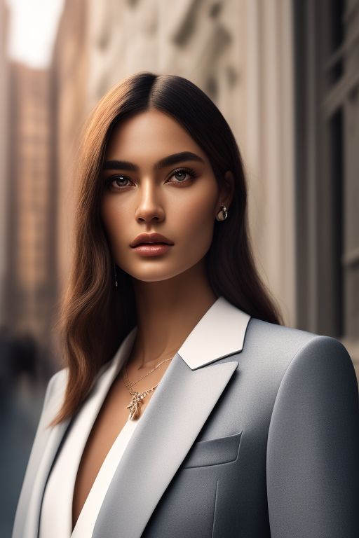 same-goose624: Agent Reyes - A chic and modern Balenciaga pantsuit in a ...