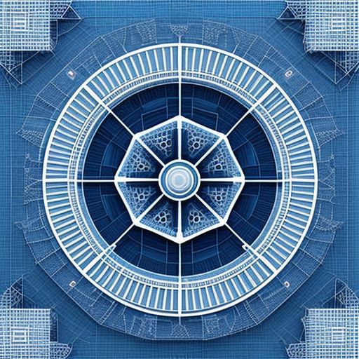 Arc Reactor Blueprint Wallpaper