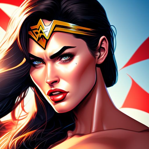 Megan Fox Wonder Woman Wallpaper