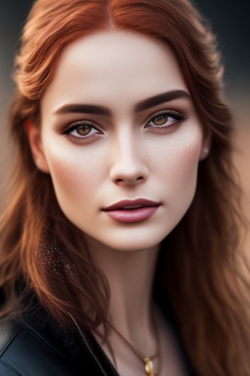 Natural Red Eyes Human