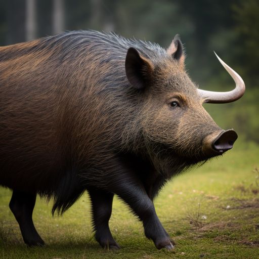 Giant Wild Pigs