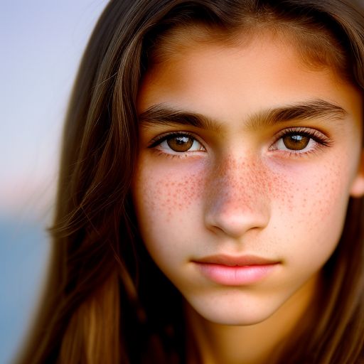 Little Girls With Brown Hair And Brown Eyes