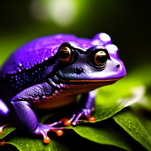 Purple Tree Frog