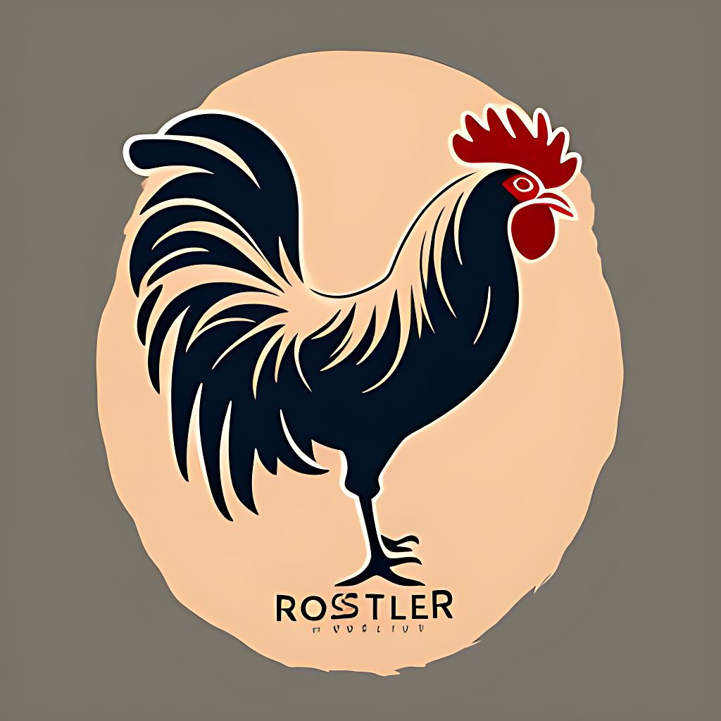 Wide Gazelle794 Rooster Front Logo 
