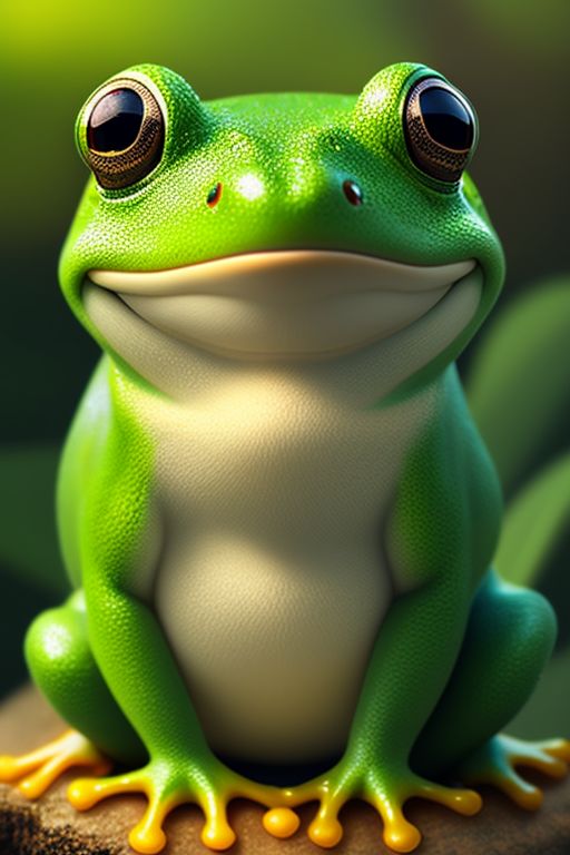 Green Frog Wallpaper