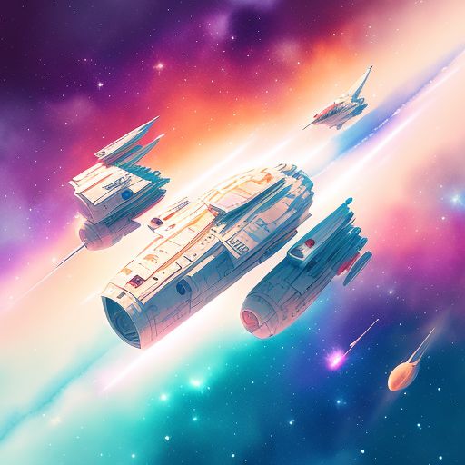Star Wars Space Battle Background
