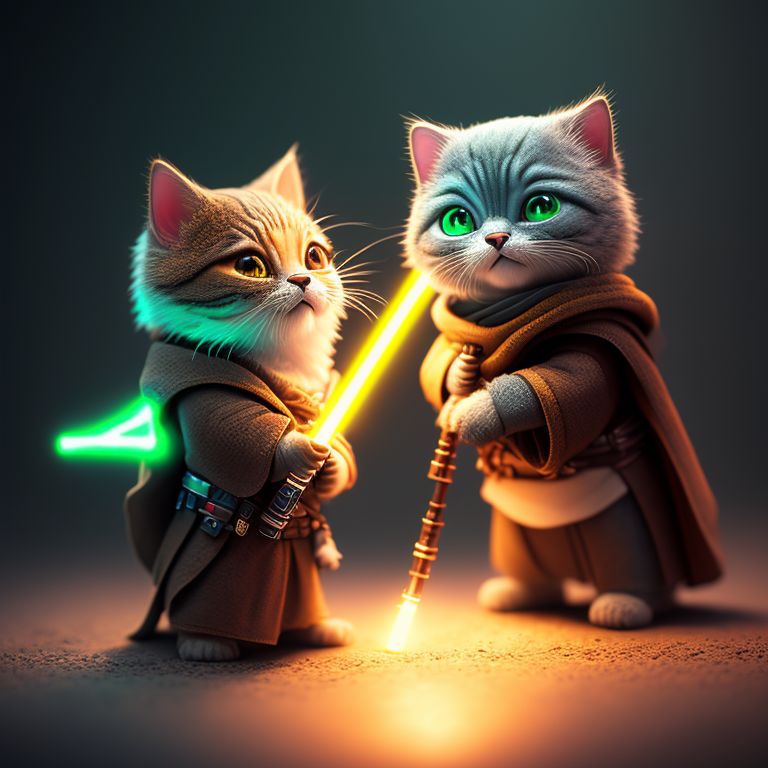 Jedi Cat