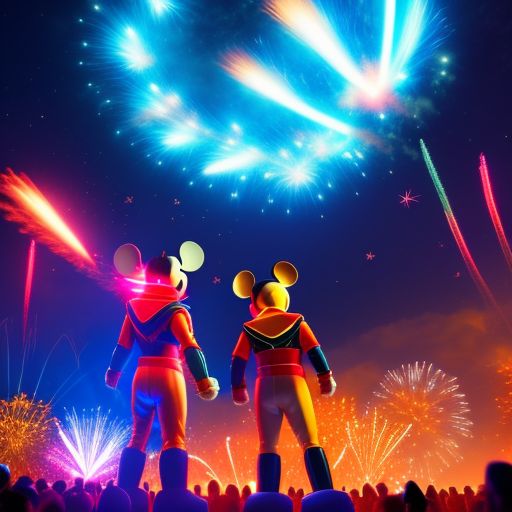 past-opossum632: an illustration of Digga Ultraman and Mickey Mouse ...