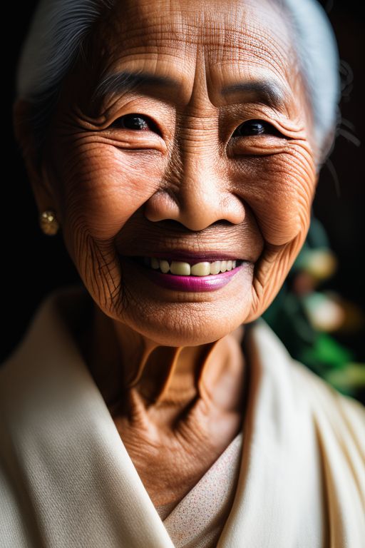 live-toad777: highly detailed soft old gentle Indonesian royal lady ...