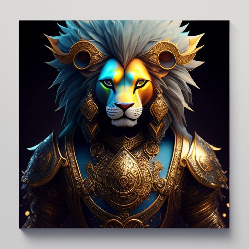 Half Lion Half Woman