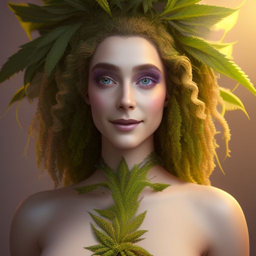 Dryad Costume Makeup