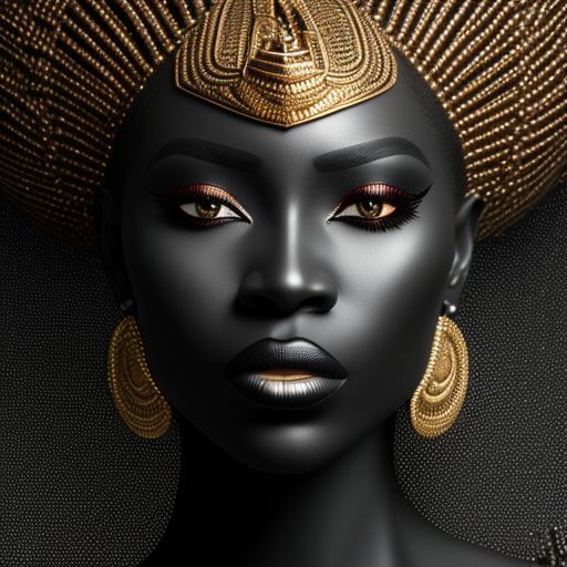 African Makeup Styles | Saubhaya Makeup