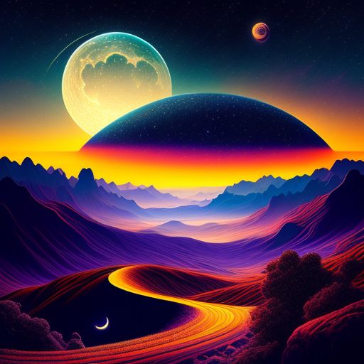 Hd Moonscape Wallpaper