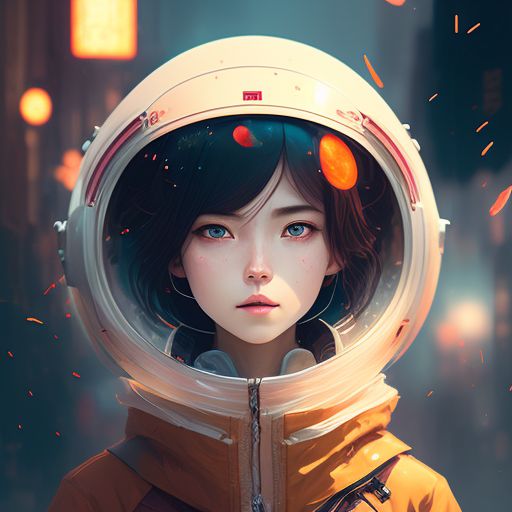 CADMUS: cyberpunk futuristic, detailed portrait Girl, lushill style ...