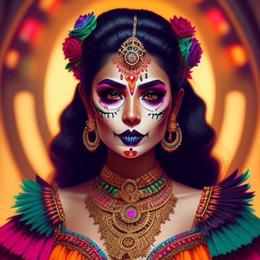 Aztec Makeup | Saubhaya Makeup