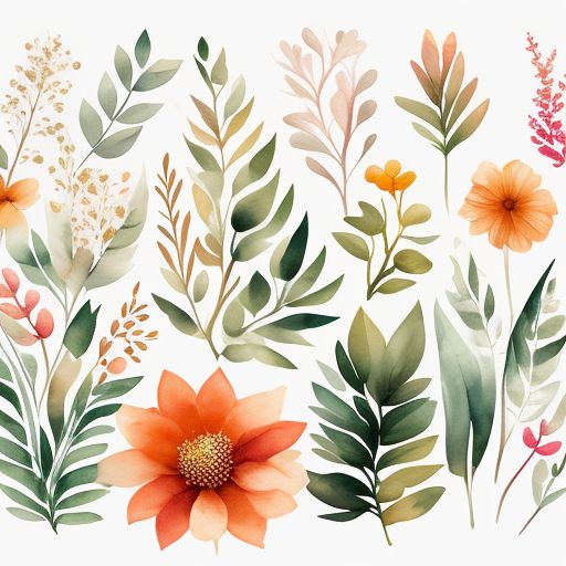 damp-crab821: Wild Flowers Clipart Pack