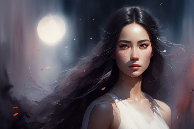 fabulous-elk978: movement, speed, particles, girl running, white dress ...