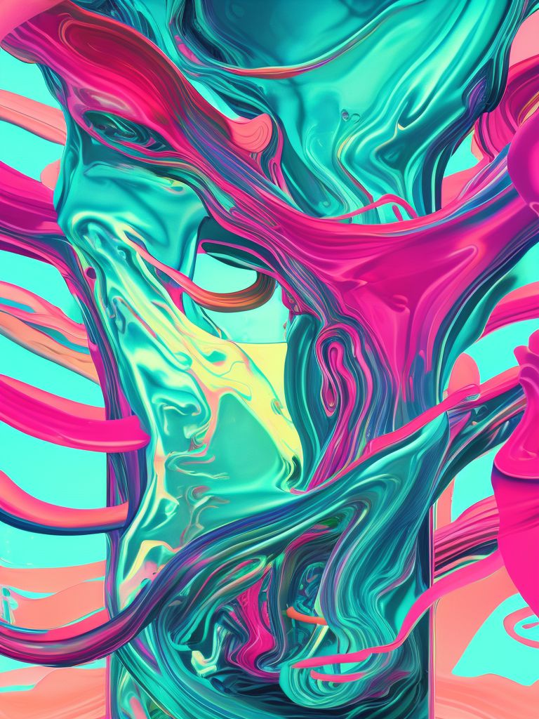 fixed-heron611: A stunning liquid brushed number ten made of different ...