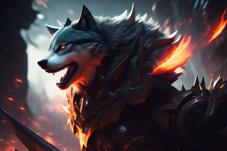 Wolf Of Fire Legend