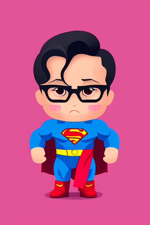 Cute Superman Wallpaper