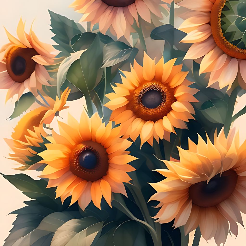 Sunflower Pastel Color Palette