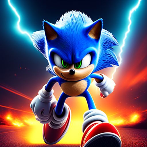 Thunder Sonic The Hedgehog