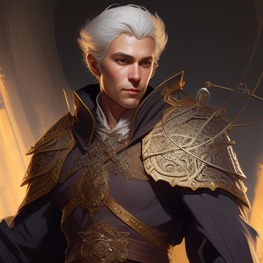 red-sheep66: a male human cleric of chaos holding a whip