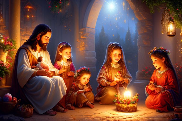 Jesus Christ And Children Images