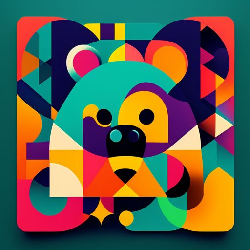 Geometric Shapes Animals