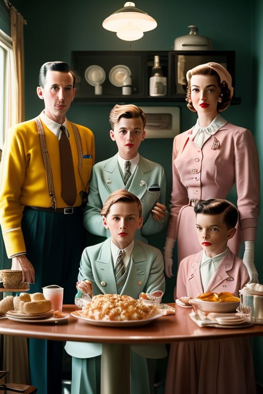 sinful-yak54: family diner (mom, dad, and son)