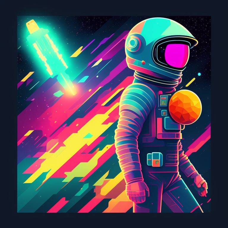 8 Bit Astronaut
