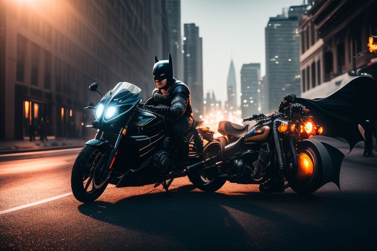 Batman Dark Knight Bike Wallpaper