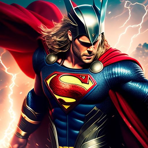 Thor Vs Superman Wallpaper