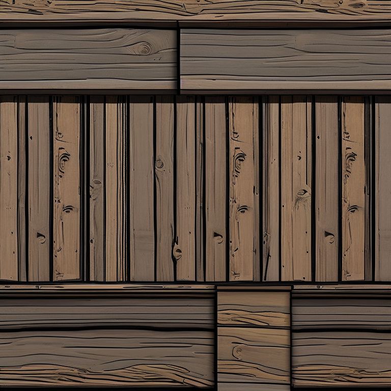 Single Wood Plank Texture Seamless