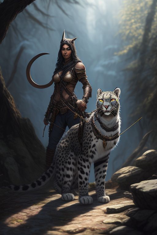 Snow Leopard Warrior