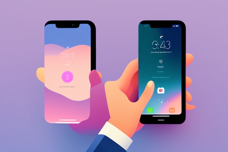 Iphone Flat Illustration