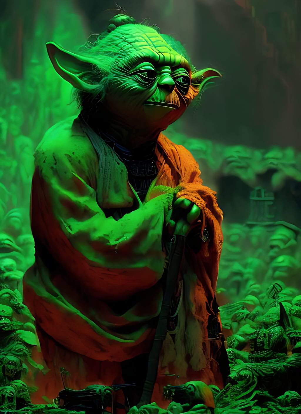 Master Yoda Iphone Wallpaper