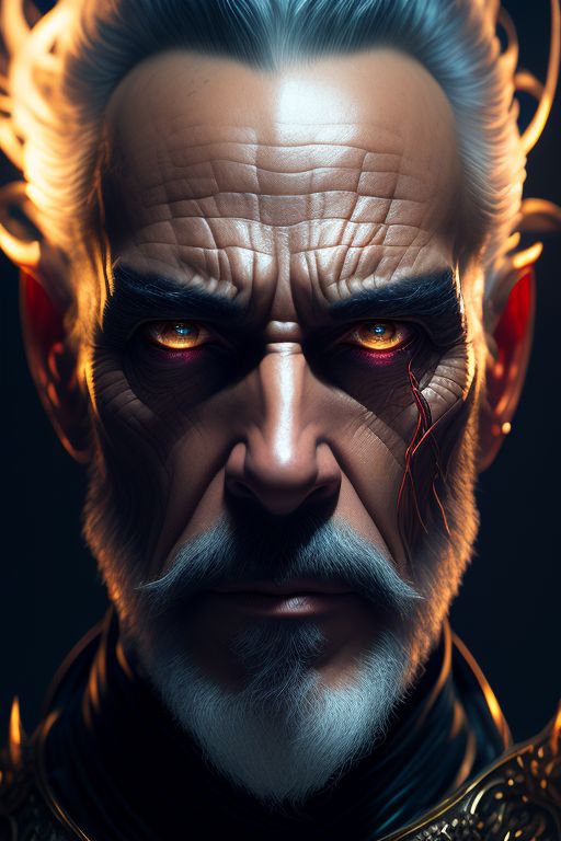 legal-gnu128: portrait of ancient ugly evil creepy oneiric, unsettling ...