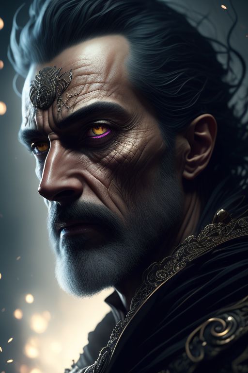 legal-gnu128: portrait of ancient ugly evil creepy oneiric, unsettling ...