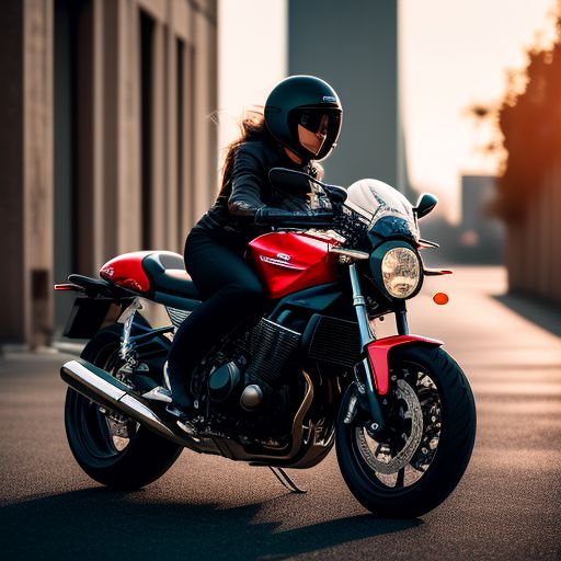 violet-bee429: A lady Astride, motorcycle HONDA CBX1000, Japanese, 26 ...